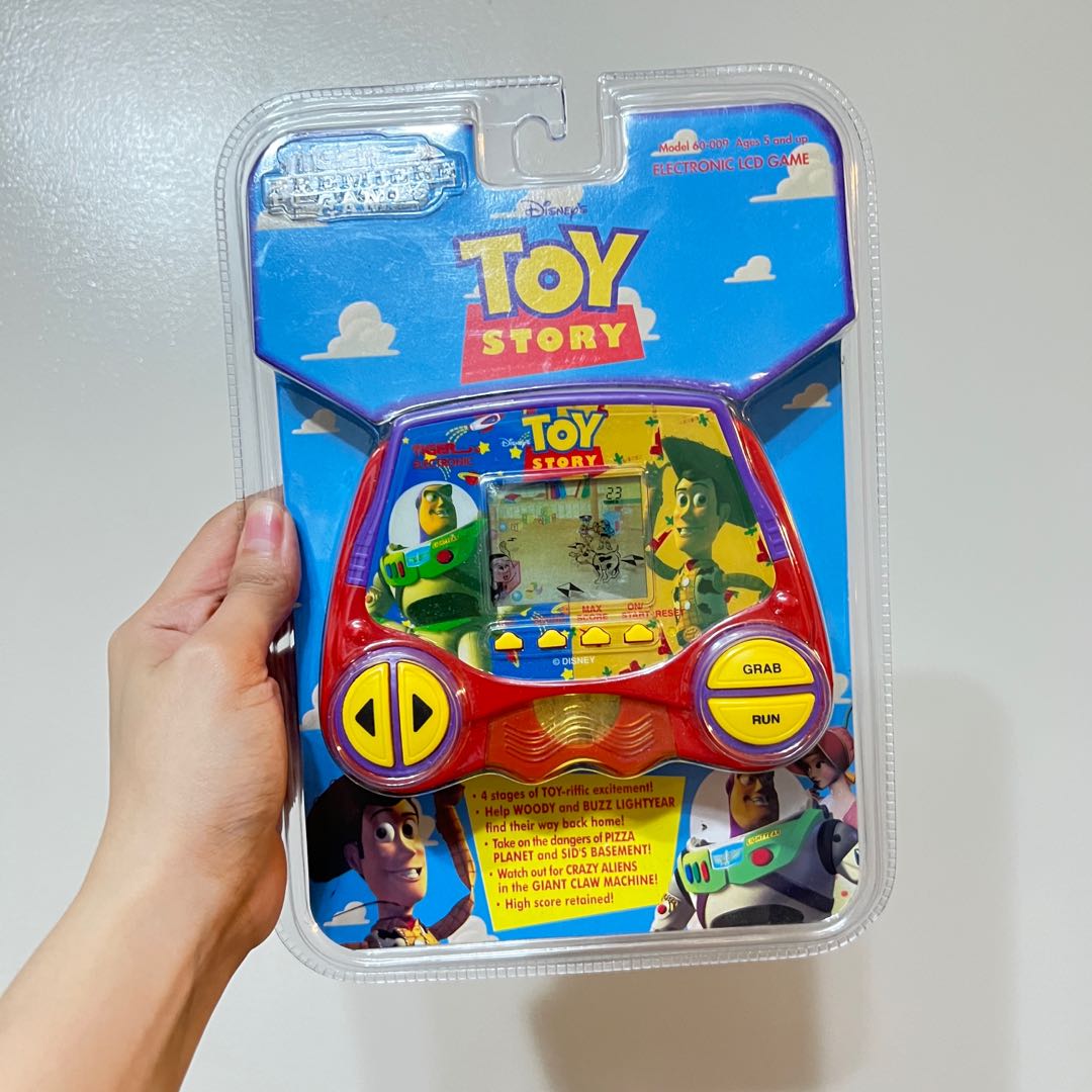 Vintage 1997 Toy Story LCD Game, Disney-Pixar, Hobbies & Toys, Toys ...