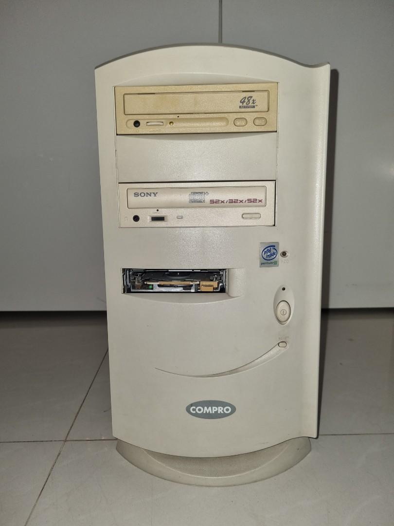 Vintage Desktop Computer - COMPRO, Computers & Tech, Desktops on Carousell