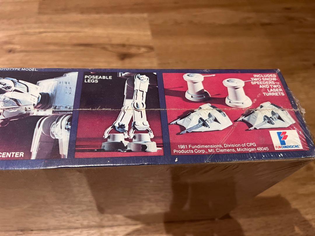 Vintage Model Kit MPC AT-AT ESB, Hobbies & Toys, Toys & Games on Carousell