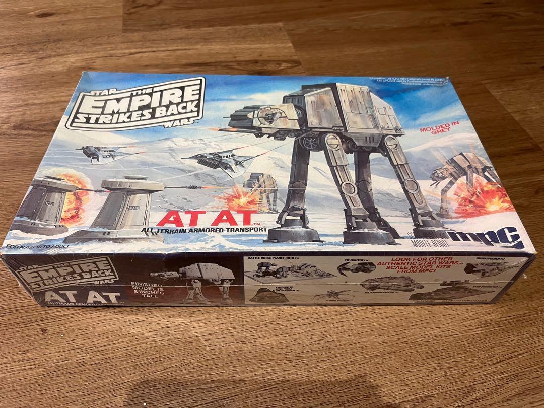 Vintage Model Kit MPC AT-AT ESB, Hobbies & Toys, Toys & Games on Carousell