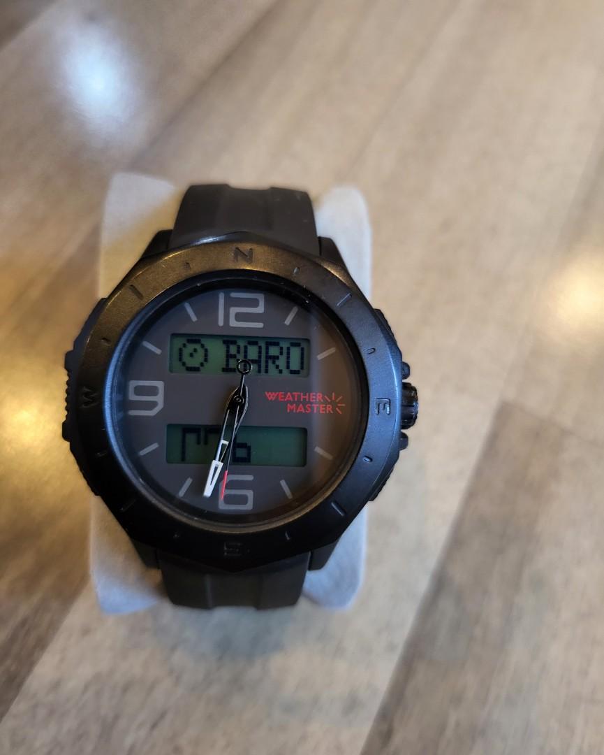 Weather Master Watch | Baro | Compass | Altitude, Men's Fashion ...