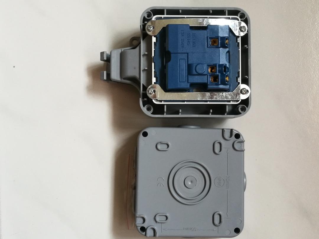Weatherproof Switch Socket Outlet Tv And Home Appliances Electrical