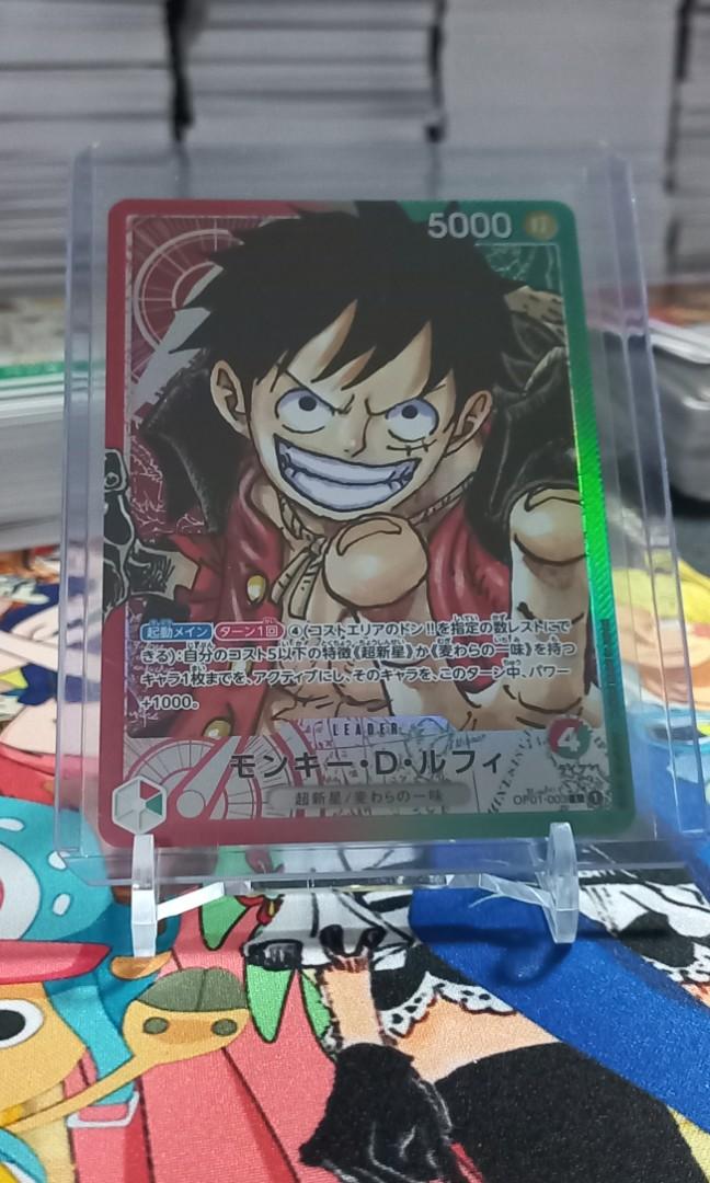 WTS / WTT Luffy Leader AA - One Piece Card game TCG OP-01, Hobbies ...