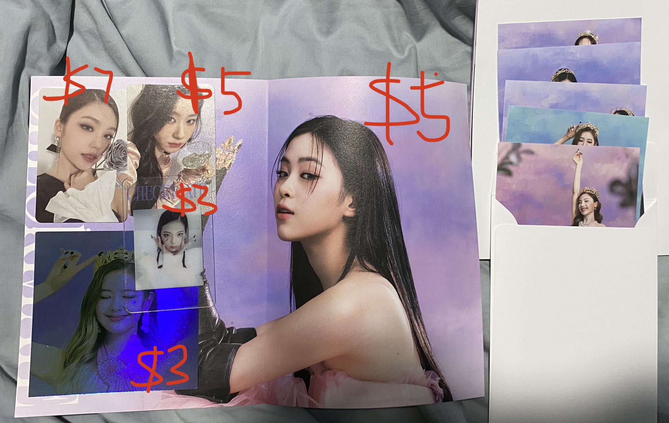 WTS ITZY CHECKMATE ALBUM LIMITED EDITION PHOTOCARDS PC POSTER POSTCARD ...