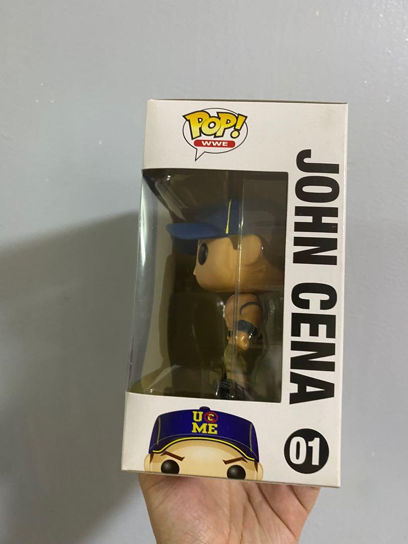 WWE John Cena Funko Pop #01, Hobbies & Toys, Toys & Games on Carousell