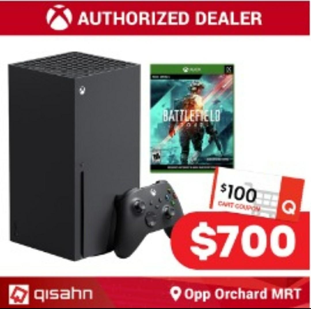 XBOX Series X Console + Battlefield 2042, Video Gaming, Video Game ...