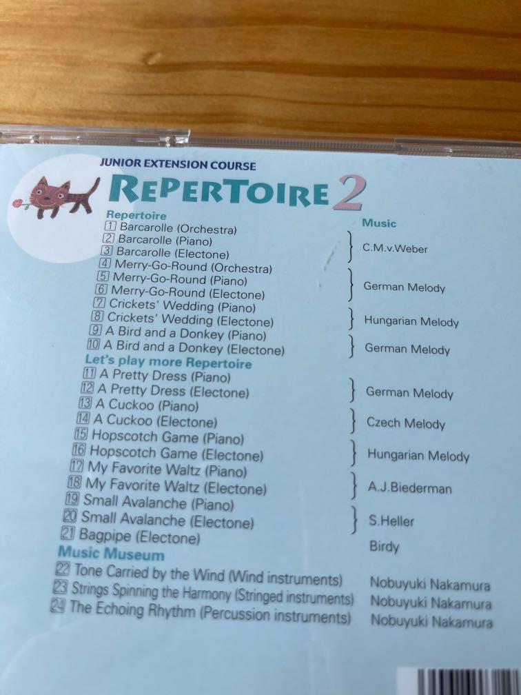 Yamaha Music School - JXC - Repertoire 2 + Solfège & Ensemble 2 ...