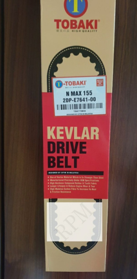YAMAHA TOBAKI RACING KEVLAR DRIVE BELT, Motorcycles, Motorcycle ...
