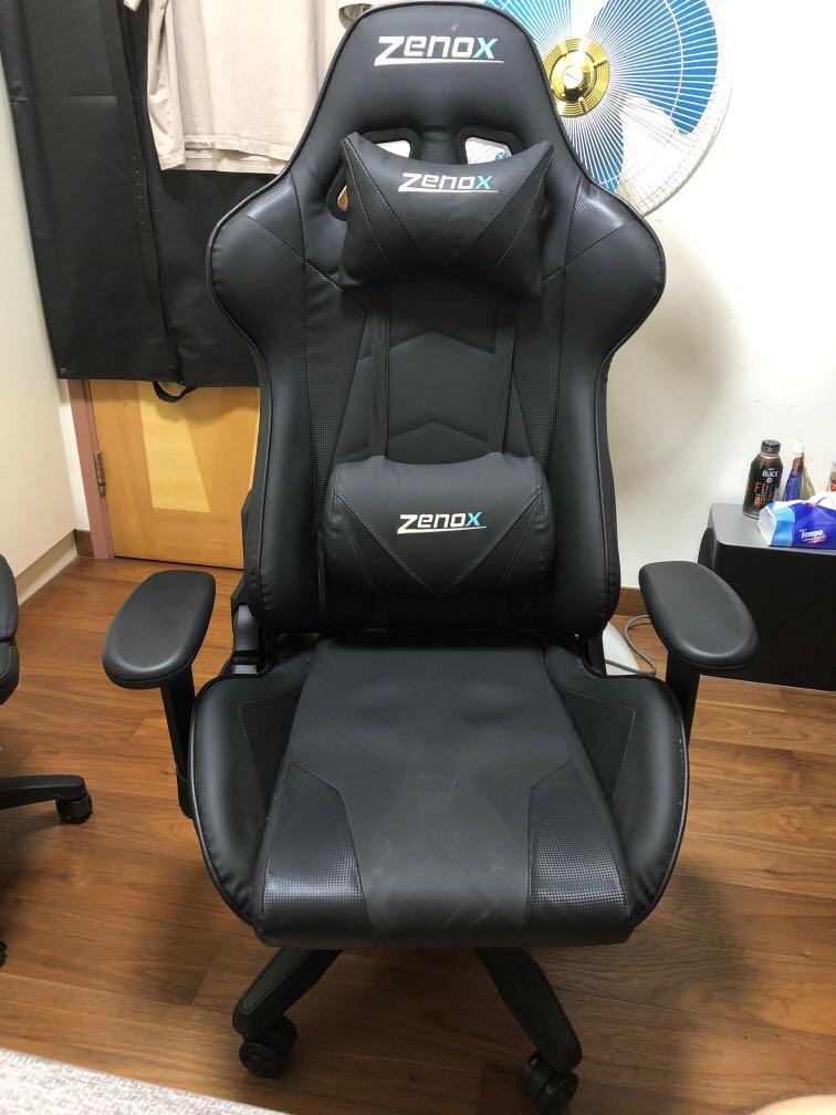 Zenox gaming chair 電競椅, 傢俬＆家居, 傢俬, 椅子 - Carousell