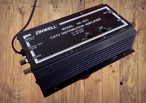 Zinwell HA-40C CATV Indoor Amplifier, TV & Home Appliances, TV ...