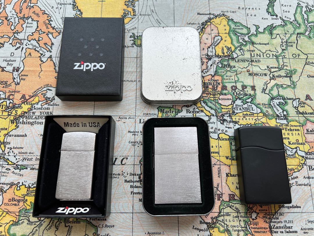 Zippo - original 1932 replica second release + other, Luxury, Accessories on Carousell