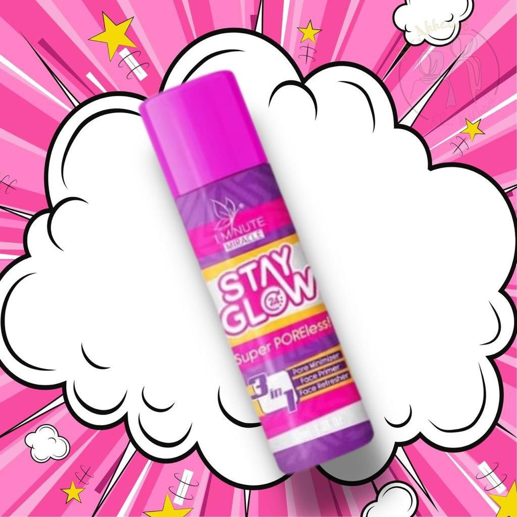 1MM STAY GLOW SETTING SPRAY | 1 MINUTE MIRACLE | 1MINUTE MIRACLE ...