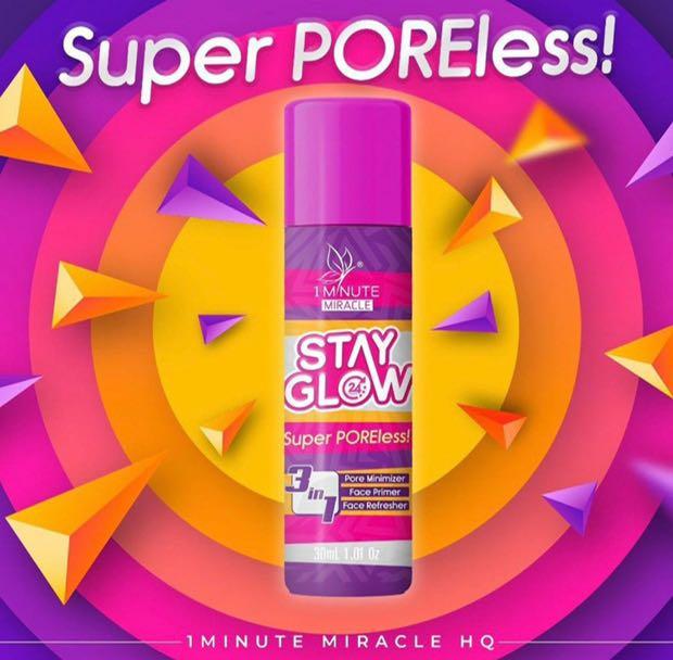 1MM STAY GLOW SETTING SPRAY | 1 MINUTE MIRACLE | 1MINUTE MIRACLE ...