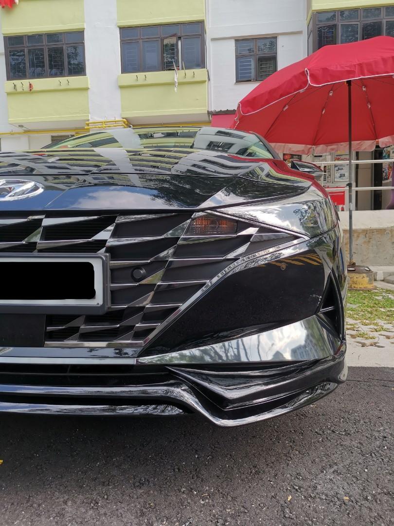 2020 Hyundai CN7 Avante Side Skirt n Full bodykit ( Type C ), Car Accessories, Accessories on ...