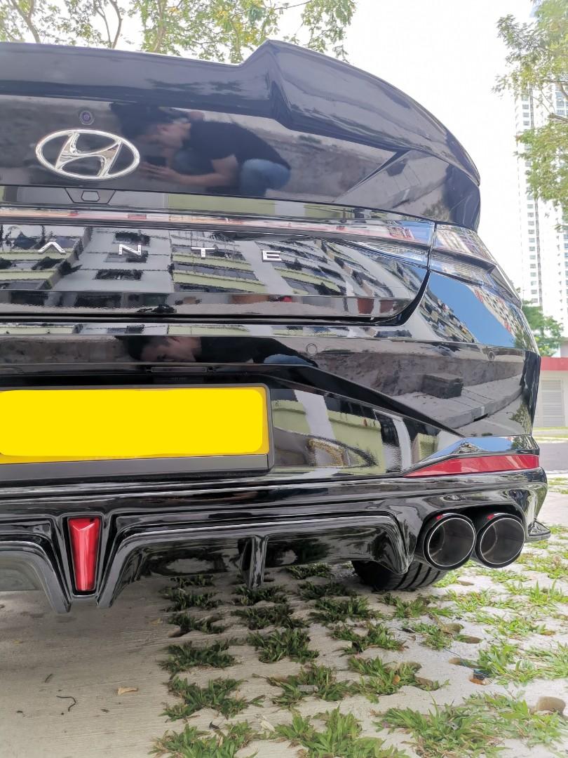 2020 Hyundai CN7 Avante Side Skirt n Full bodykit ( Type C ), Car Accessories, Accessories on ...