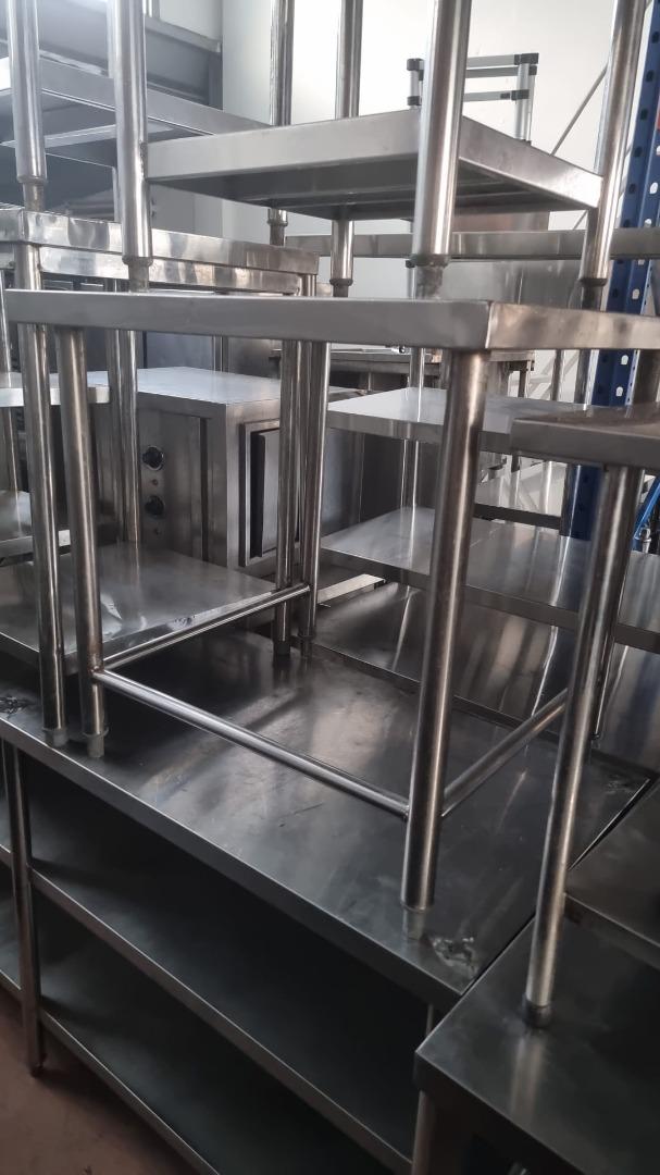 2 Tier Low Table Equipment table Worktable Stainless Steel Used $120 ...