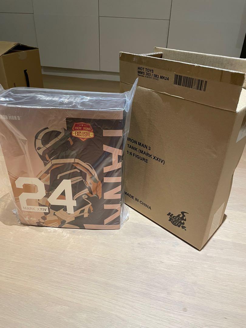全新 Hot Toys 1/6 Ironman mark24 Tank XXIV 連啡盒, 興趣及遊戲, 玩具 & 遊戲類 - Carousell