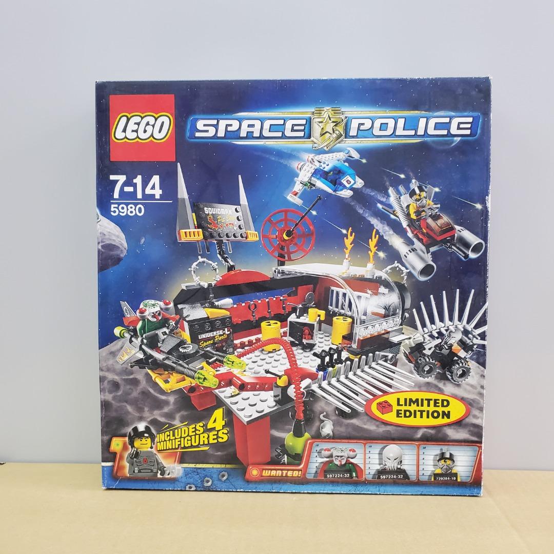 全新絕版 Lego Space 5980 Squidman's Pitstop 樂高太空系列 烏賊維修站，全新，未開，盒正常 (如圖) 。要求 ...