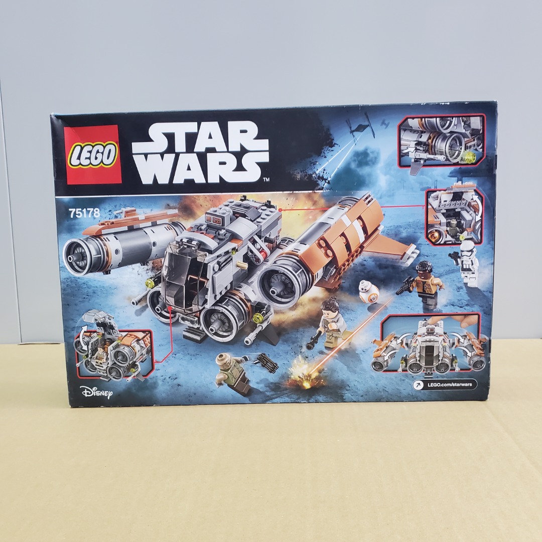 全新 Lego Star Wars 75178 Jakku Quadjumper 樂高星球大戰系列 賈庫四躍飛船，全新，未開，盒正常，有少許 ...