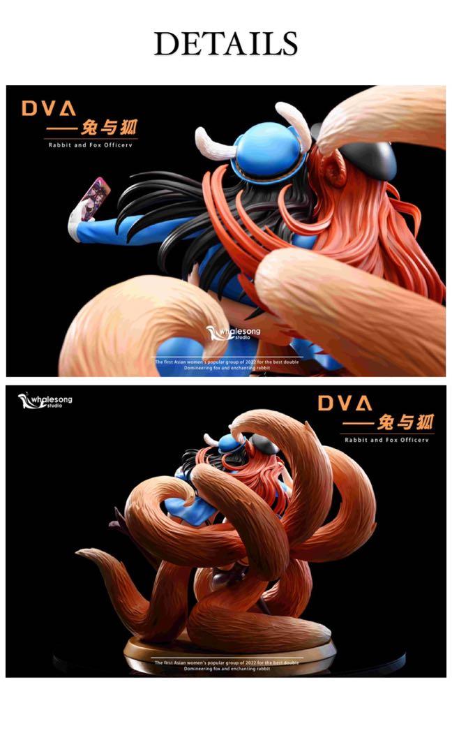鲸歌 Studio - DVA Rabbit & Fox, Hobbies & Toys, Toys & Games on Carousell