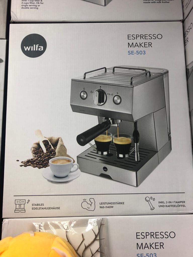 挪威名牌- Wilfa 濃縮咖啡機 Espresso Coffee Maker, 家庭電器, 廚房電器, 咖啡機及咖啡壺 - Carousell