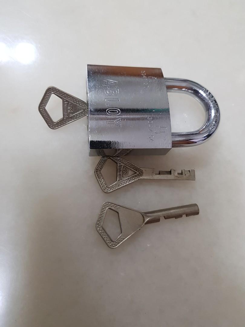 Abloy Hardened Lock 3041-25, Hobbies & Toys, Memorabilia & Collectibles ...