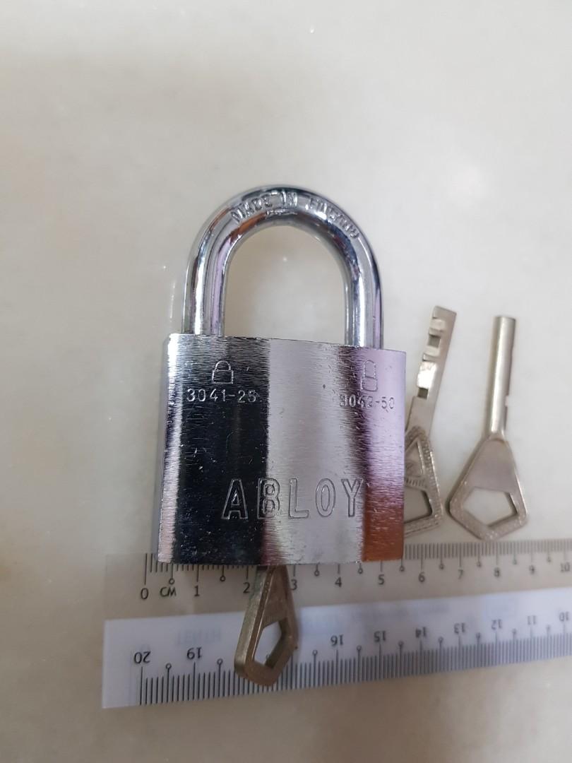 Abloy Hardened Lock 3041-25, Hobbies & Toys, Memorabilia & Collectibles ...