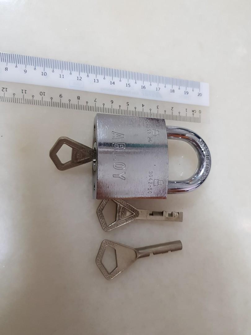 Abloy Hardened Lock 3041-25, Hobbies & Toys, Memorabilia & Collectibles ...