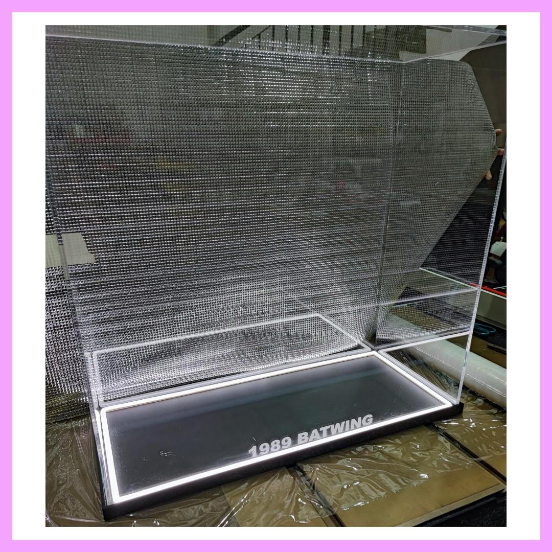 Acrylic Display Case with LED, Hobbies & Toys, Toys & Games on Carousell