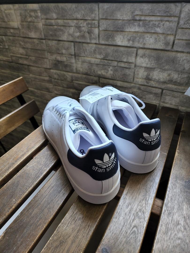 Adidas Stan Smith Navy Blue, Men's Fashion, Footwear, Sneakers on Carousell