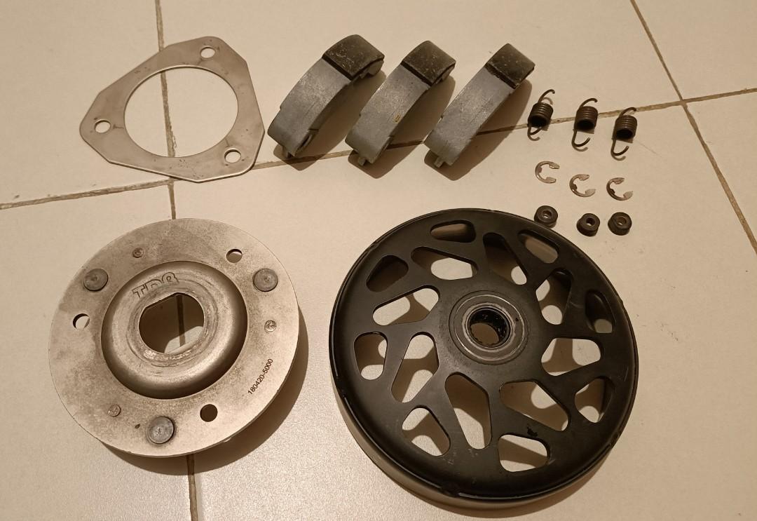 Aerox TDR Clutch Assembly and Bell, Motorcycles, Motorcycle Accessories ...