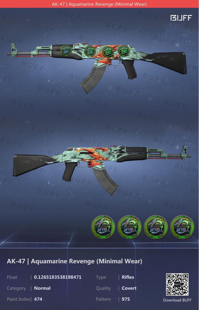 Ak 47, Video Gaming, Gaming Accessories, In-Game Products on Carousell