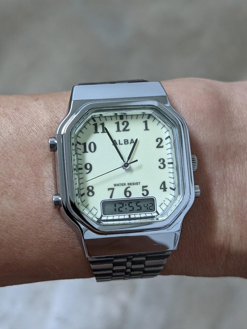 ALBA VINTAGE WATCH, Men's Fashion, Watches & Accessories, Watches on ...