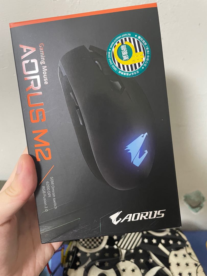 AORUS M2 Mouse, 電腦＆科技, 電腦周邊及配件, 電腦滑鼠及相關產品 - Carousell