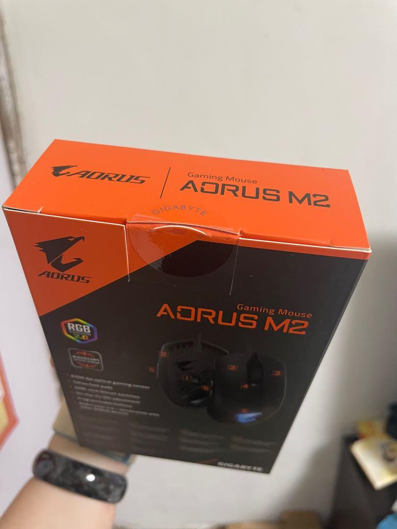 AORUS M2 Mouse, 電腦＆科技, 電腦周邊及配件, 電腦滑鼠及相關產品 - Carousell
