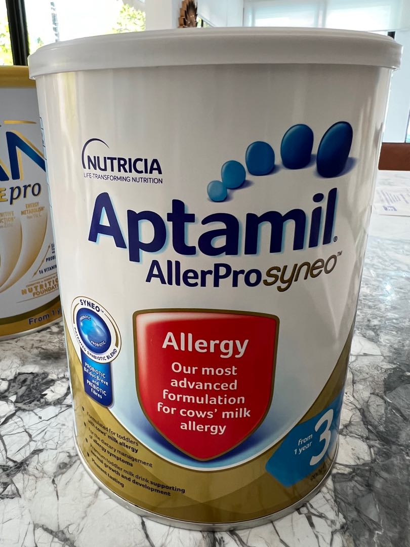 Aptamil allerpro 3 / nutramigen equivalent, Babies & Kids, Nursing ...