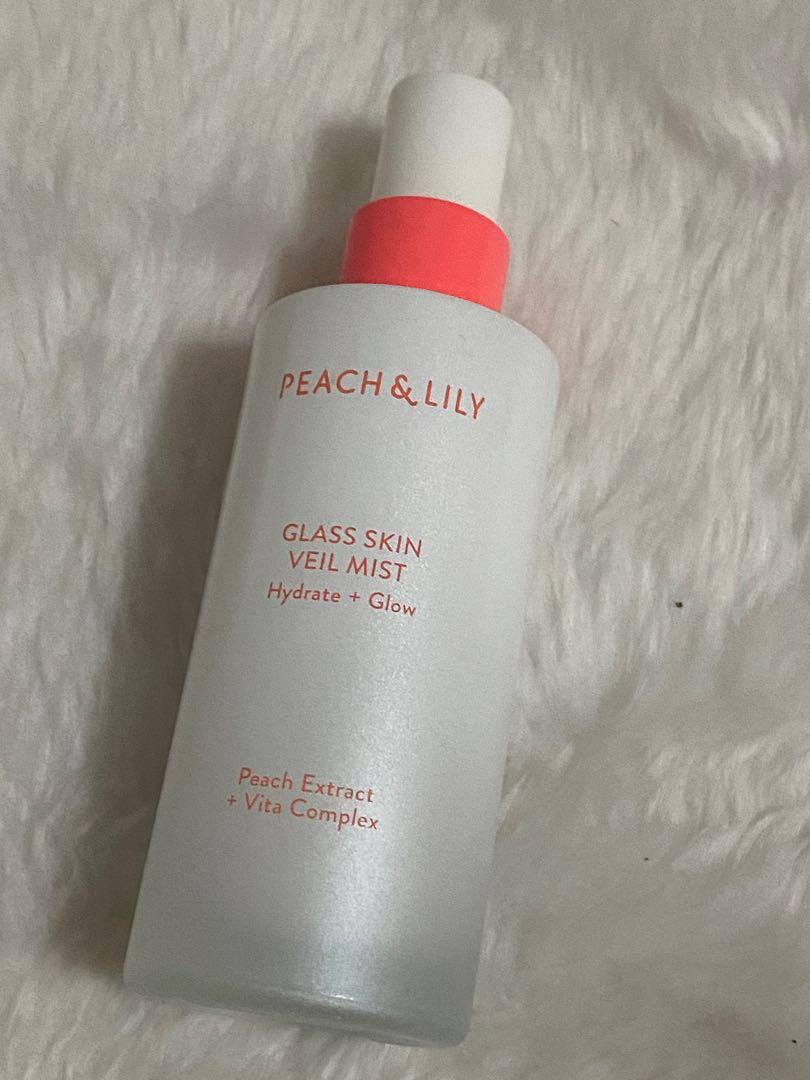 AUTHENTIC PEACH AND LILY GLASS SKIN VEIL MIST, Beauty & Personal Care ...