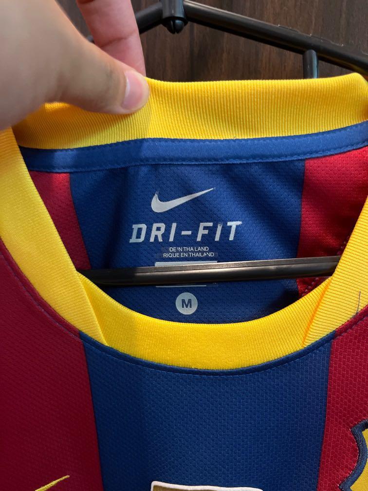 Barcelona FC 08/09 ORIGINAL Home Kit Pique Size M, Men's Fashion, Tops ...