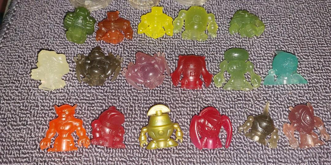 Ben 10 mini transparent figures, Hobbies & Toys, Toys & Games on Carousell