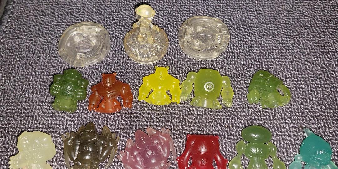 Ben 10 mini transparent figures, Hobbies & Toys, Toys & Games on Carousell