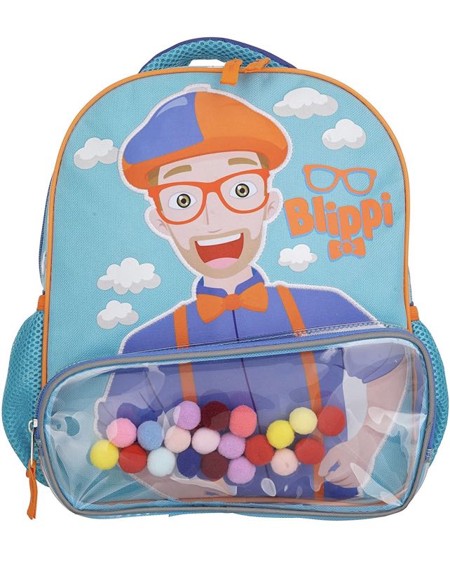 Blippi Backpack for Girls & Boys, Hobbies & Toys, Toys & Games on Carousell