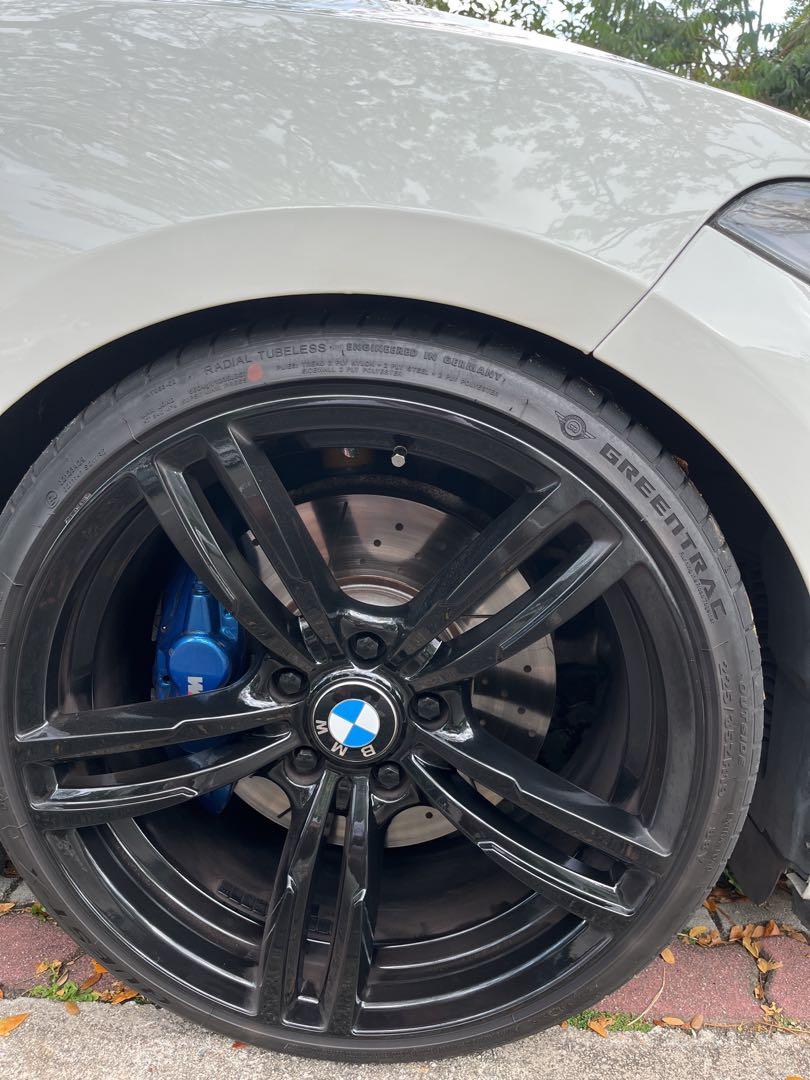 BMW 437M 19 inch with Tyres, Car Accessories, Tyres & Rims on Carousell