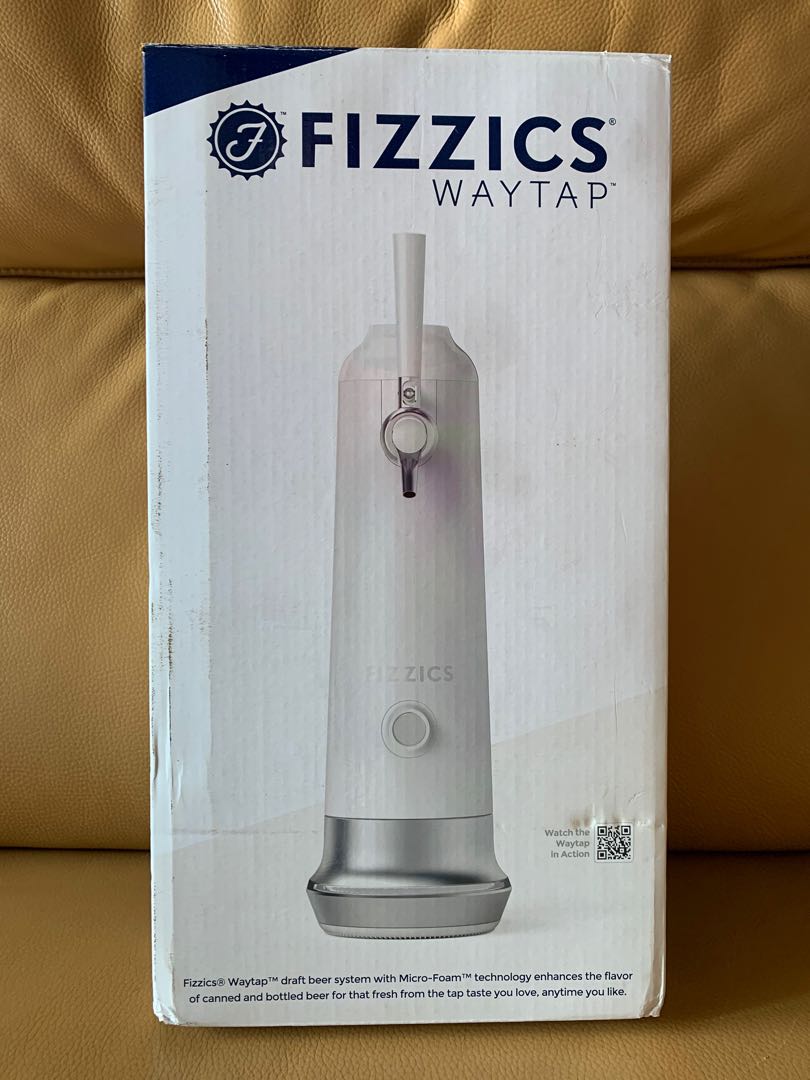 BNIB Fizzics Waytap: turn canned/bottled beer into draft!, TV & Home ...