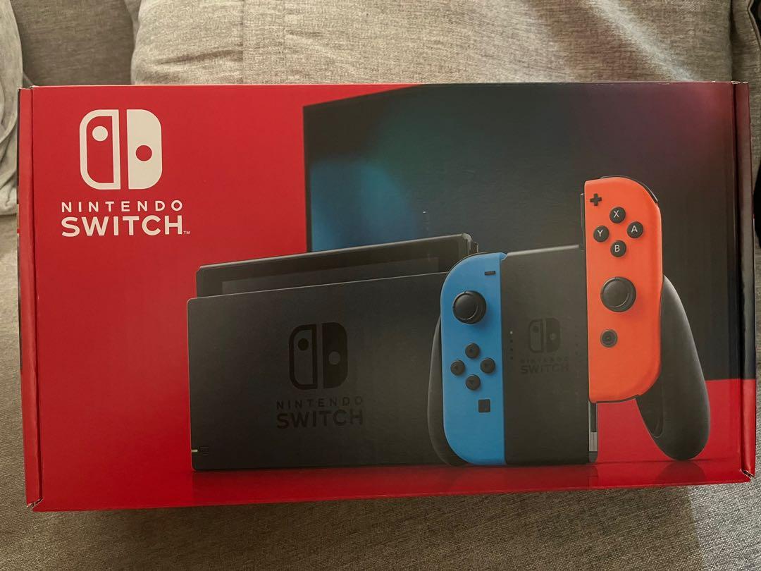 BNIB Gen2 Nintendo switch, Video Gaming, Video Game Consoles, Nintendo ...
