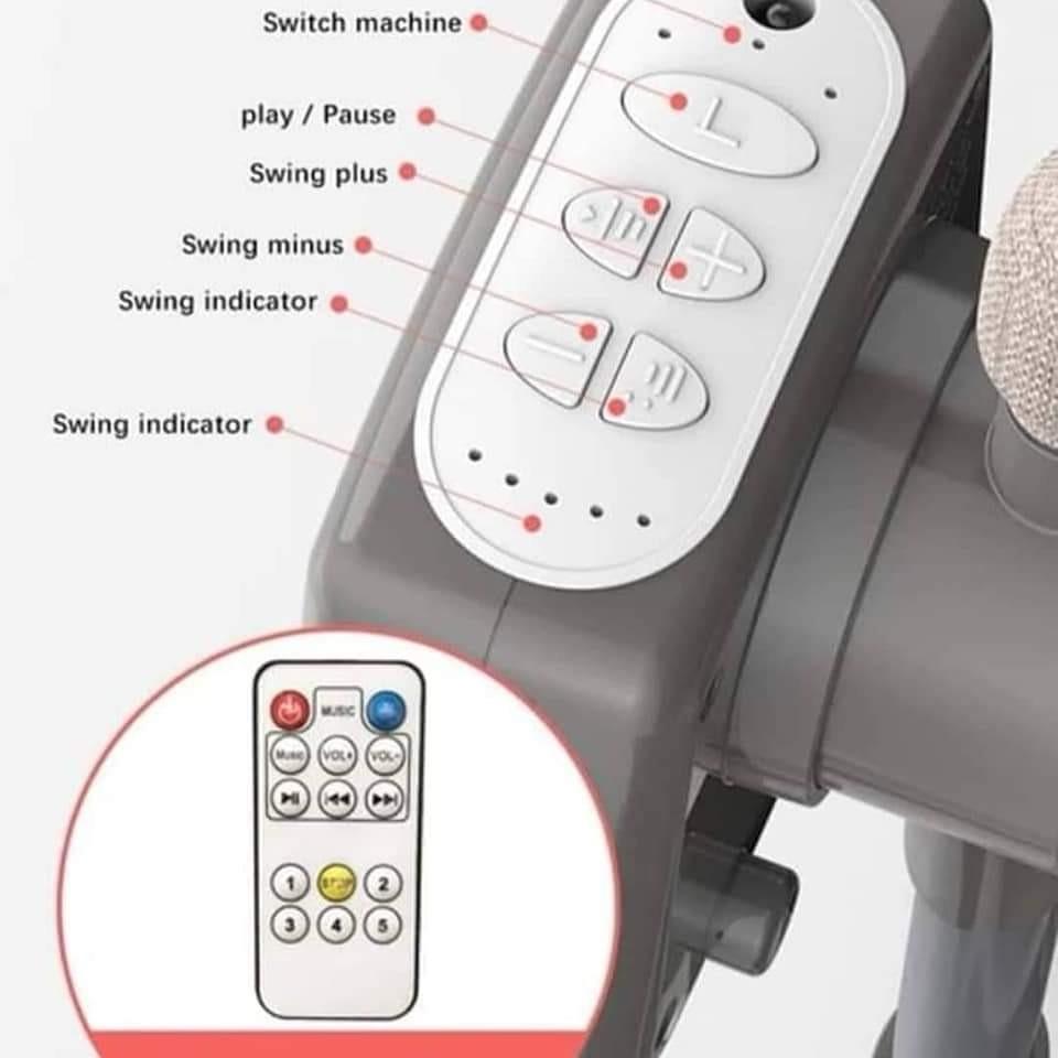 Bought but baby did not like it, electronic rocking bassinet cot ...