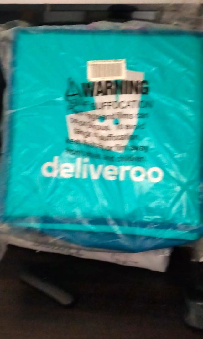 Brand new Deliveroo Delivery Box, Everything Else on Carousell