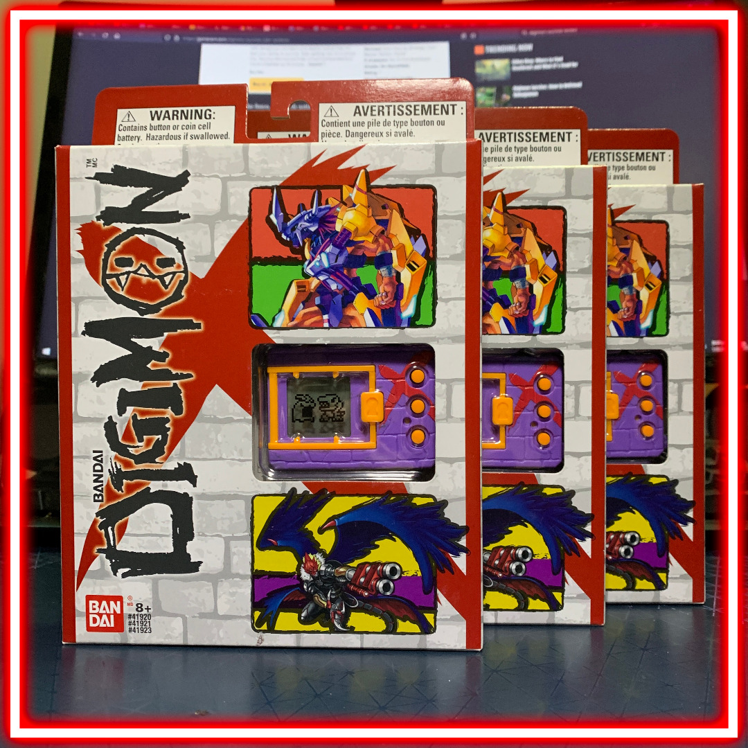 (Brand New) Digimon V-Pet X 20th Anniversary Digital Monster Virtual ...