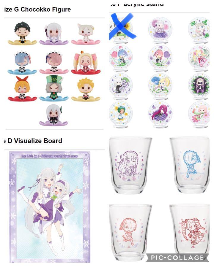 [Bundle] RE:ZERO STARTING LIFE IN ANOTHER WORLD DREAMING FUTURE STORY ...