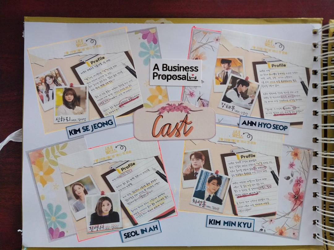 Business Proposal Fan-Made Collector's Scrapbook, Hobbies & Toys ...