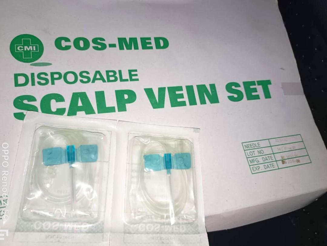 Butterfly Needle G23 (Cos-Med), Health & Nutrition, Medical Supplies ...